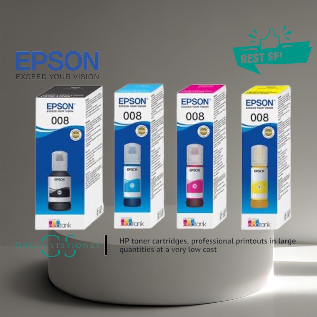 Jual Tinta Epson 008 For Printer L6550 L6580 L15150 L15160 | Shopee ...