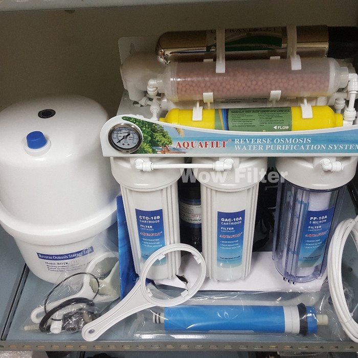 Jual Mesin Ro 8 Step 100 Gpd Uv Reverse Osmosis Aquafilt - Mesin / Alat ...