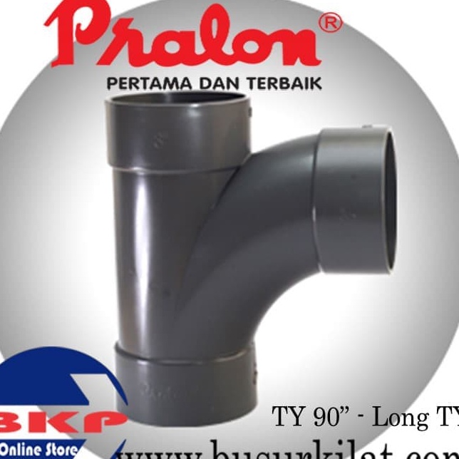 Jual Tee Way 4 Inch (D) Branch Pvc Pralon / Sambungan Pipa / Ty Branch ...
