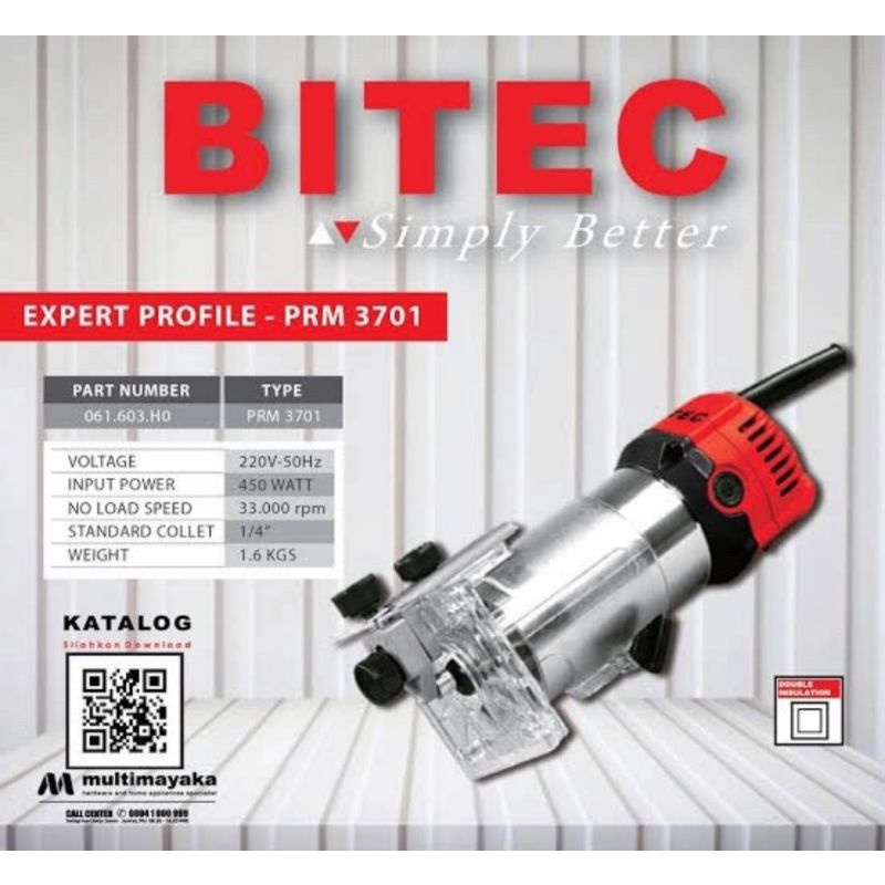 Jual Mesin profil kayu BITEC trimmer router PRM R3701-ZY | Shopee Indonesia