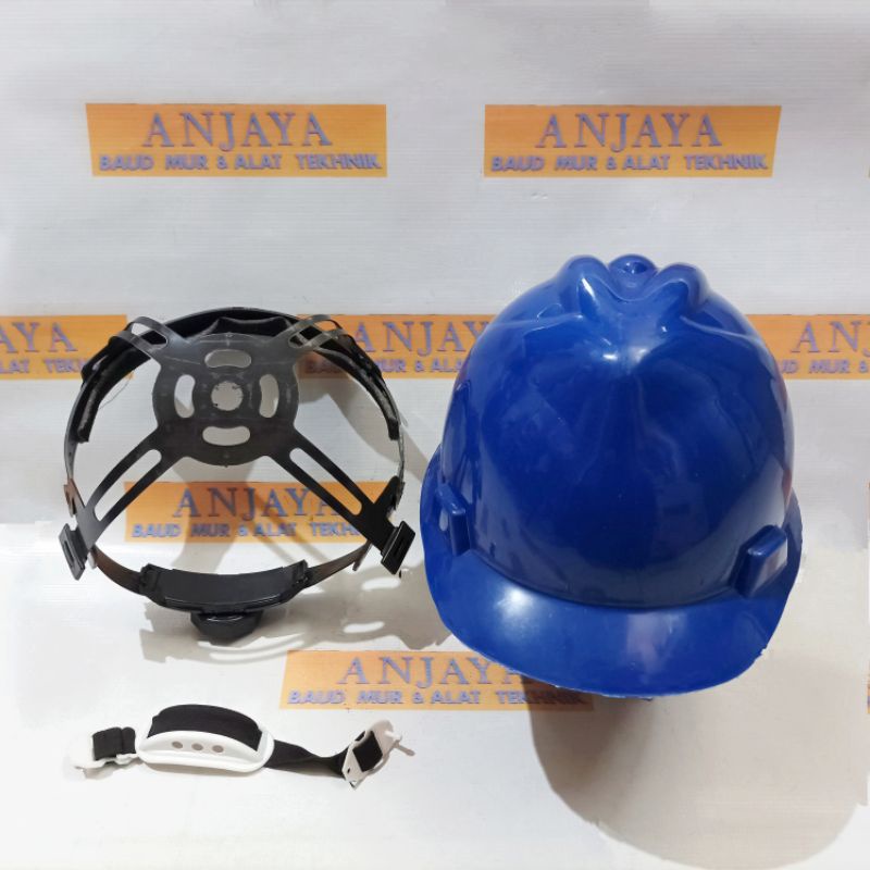 Jual MSK Helmet Safety / Helm Proyek BIRU | Shopee Indonesia