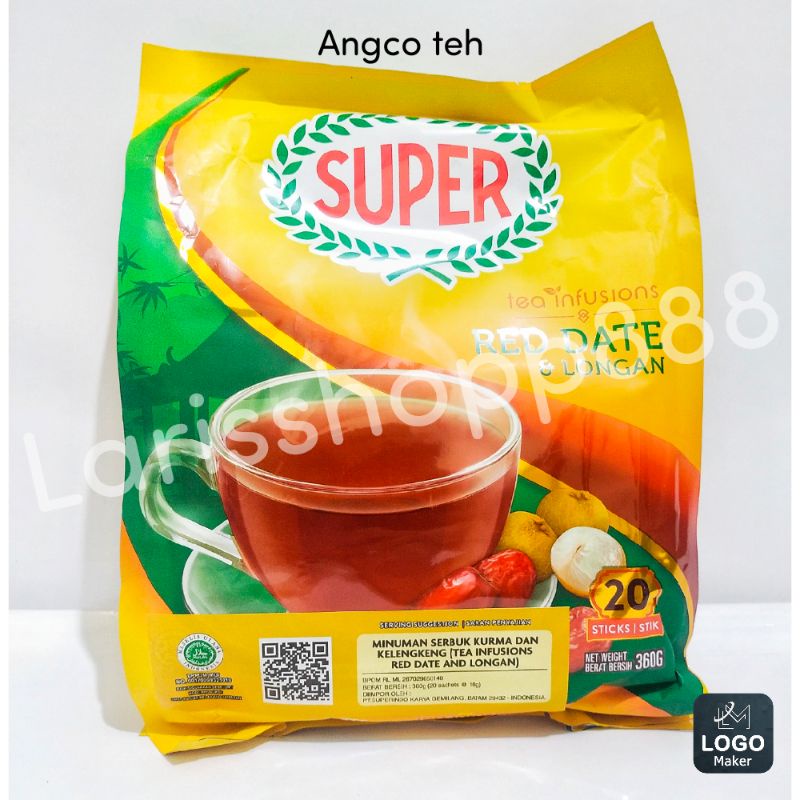 Jual angco teh instant /instant red date and longan tea angco ls ...
