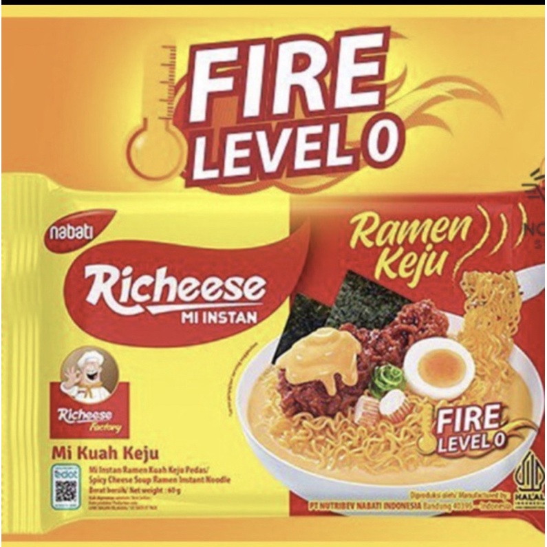 Jual Richeese Mie Ramen / GORENG Keju | Richeese mi instan rasa KEJU ...