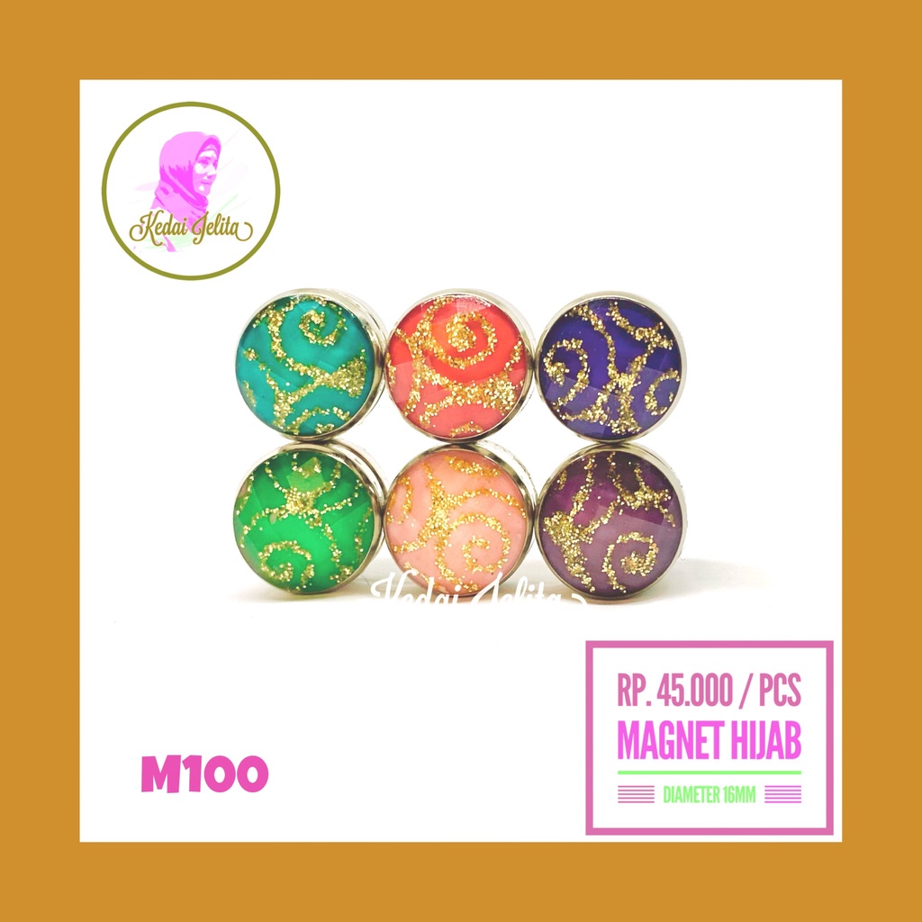 Jual Kedai Jelita - Magnet Hijab Turki M100 | Shopee Indonesia