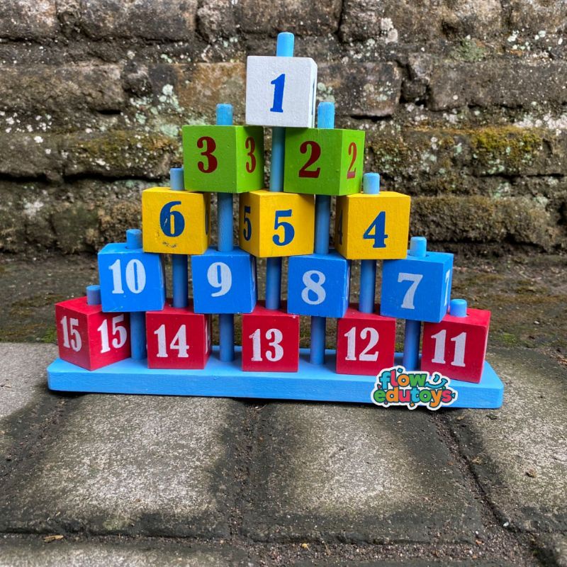 Jual Piramida Kubus Angka / Balok Angka / Balok Susun Piramid Angka ...