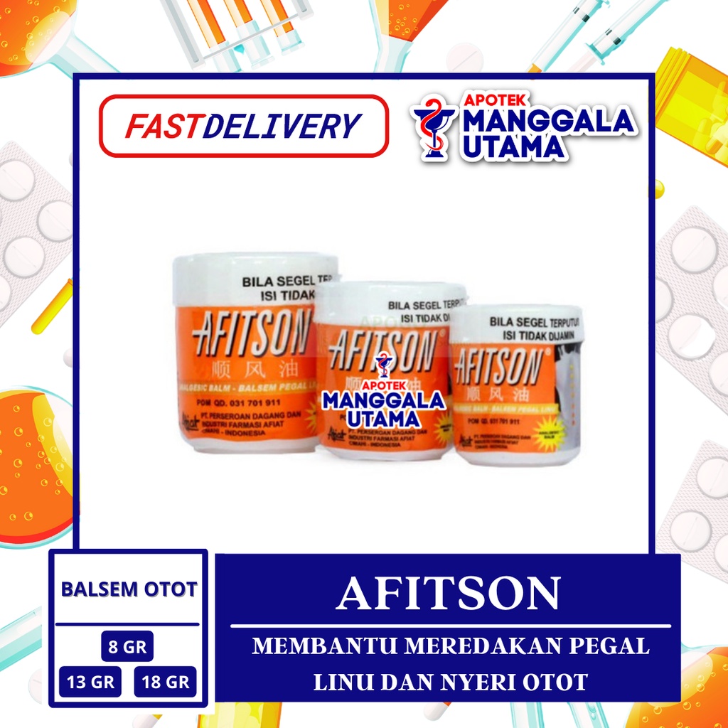 Jual AFITSON BALSEM OTOT | Shopee Indonesia