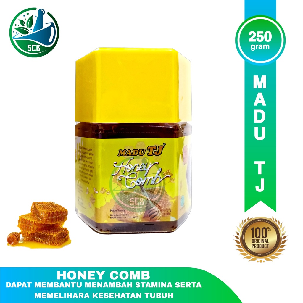 Jual Madu TJ Honey Comb 250 GR - Daya Tahan Tubuh / Multivitamin ...
