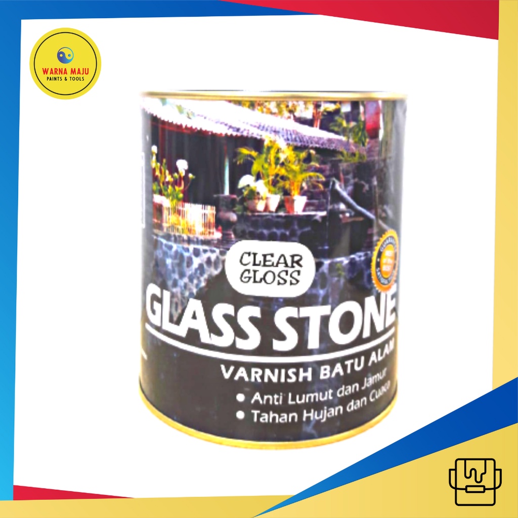 Jual Vernish Batu Alam/Beta Chemine Glasstone, Cat Batu Alam Ukuran 1L ...
