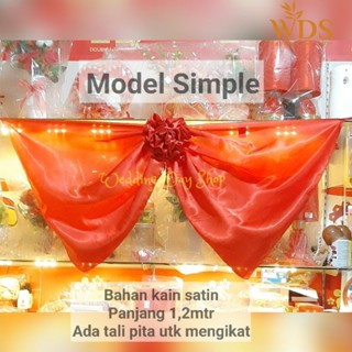 Jual WDS KAIN MERAH SANGJIT SIMPLE 1,2MTR / KAIN MERAH PINTU / KAIN ...