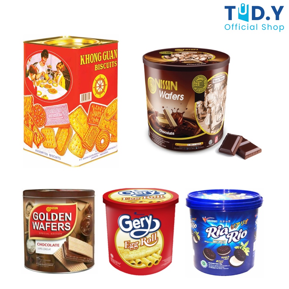 Jual Aneka Biskuit Wafer Khong Guan 1600 Gram | Nissin Wafer Chocolate ...