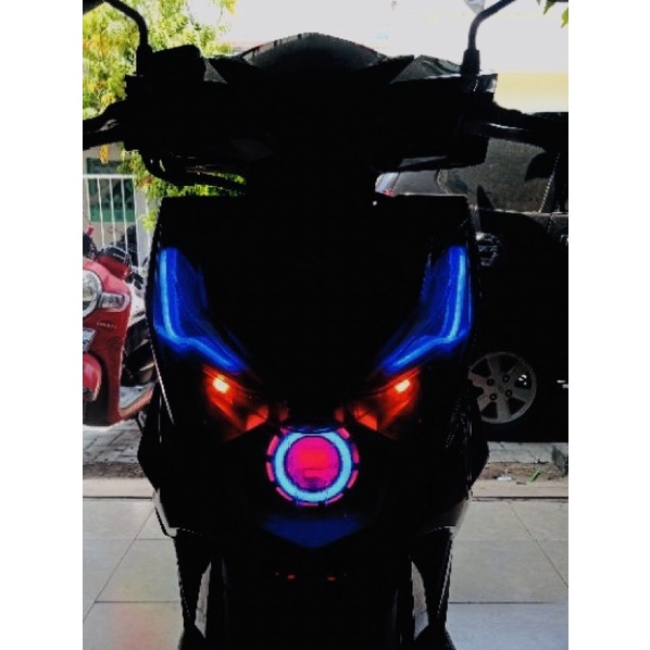 Jual LAMPU PROJIE ALIS RUNNING RGB HONDA BEAT ESP FULLSET REFLEKTOR ...