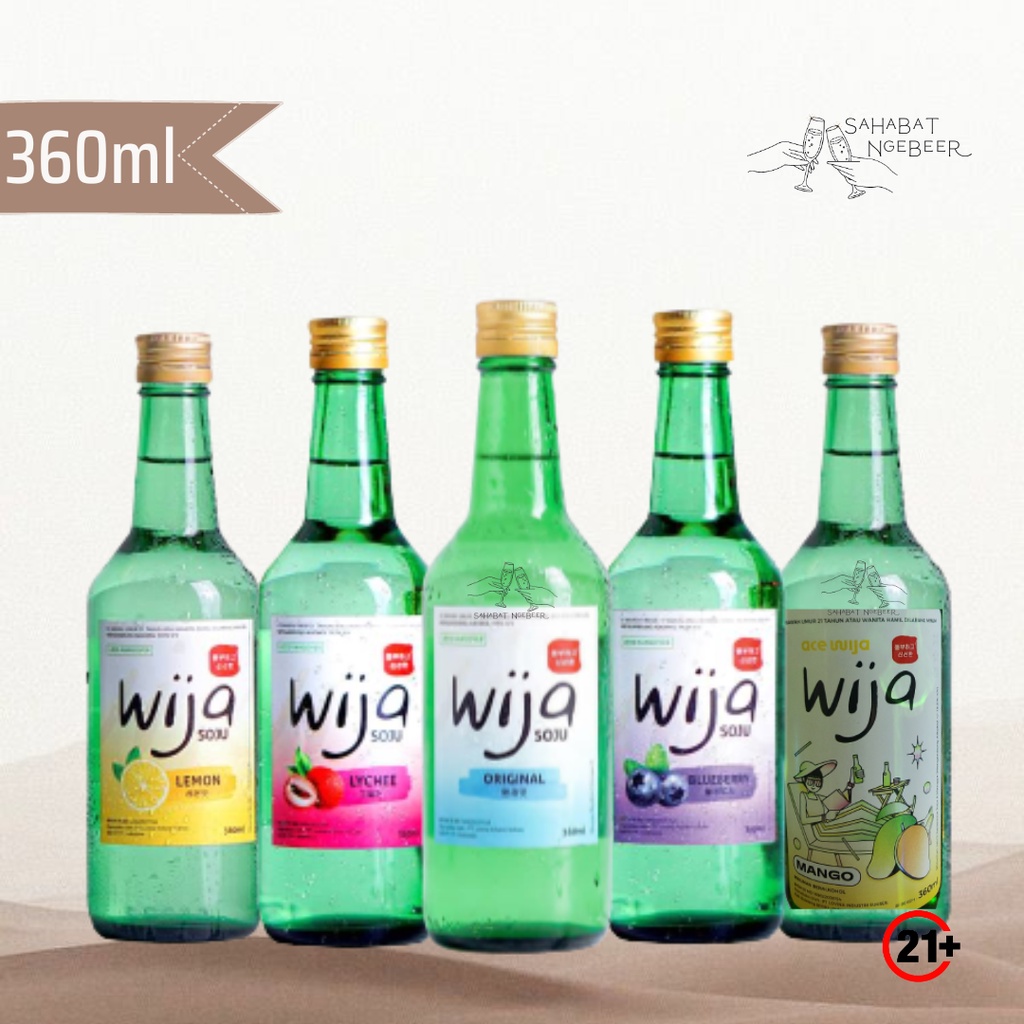 Jual Soju Wija All Variant 360Ml | Shopee Indonesia