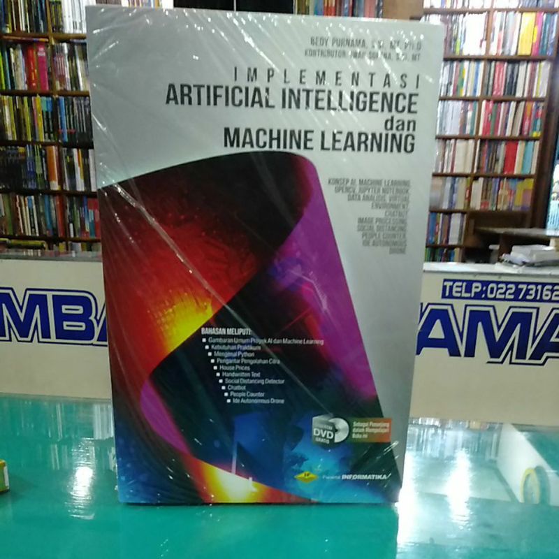 Jual buku implementasi artificial intelligence dan machine learning ...