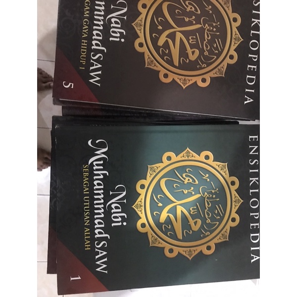 Jual Buku Ensiklopedia Nabi Muhammad Jilid 1-10 lengkap, beberapa ada ...