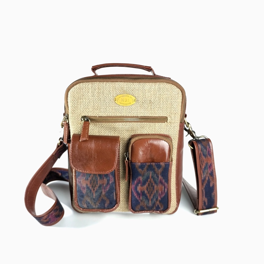 Jual Tas Selempang Handmade Amerta Crossbody Bag Goni Natural Mixed ...