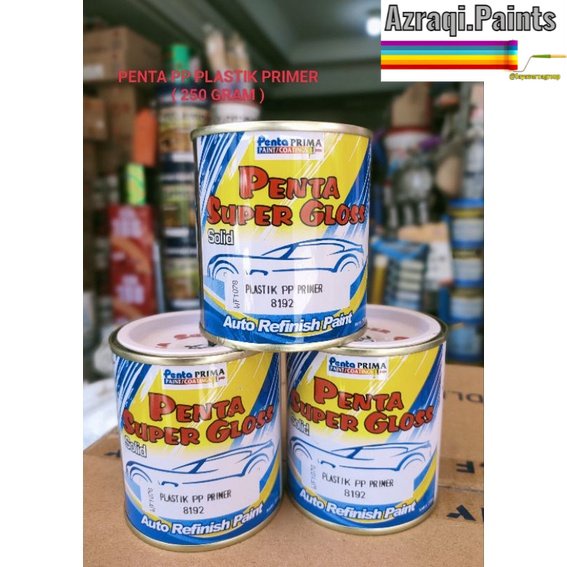 Jual PENTA PP PLASTIK PRIMER & NC PRIMER SURFACER CAT DASAR PLASTIK ...