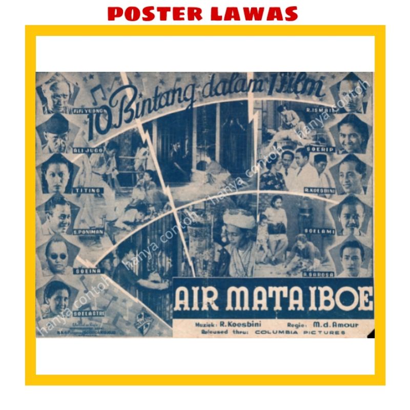 Jual poster film lawas air mata iboe | Shopee Indonesia