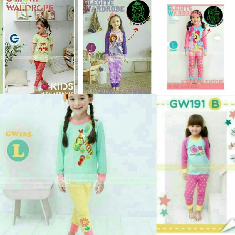 Jual Baju tidur cewek / pajamas GW /gleoite wardrobe / GW 172 L / GW 197 J / GW 165 L / GW 191 B ...