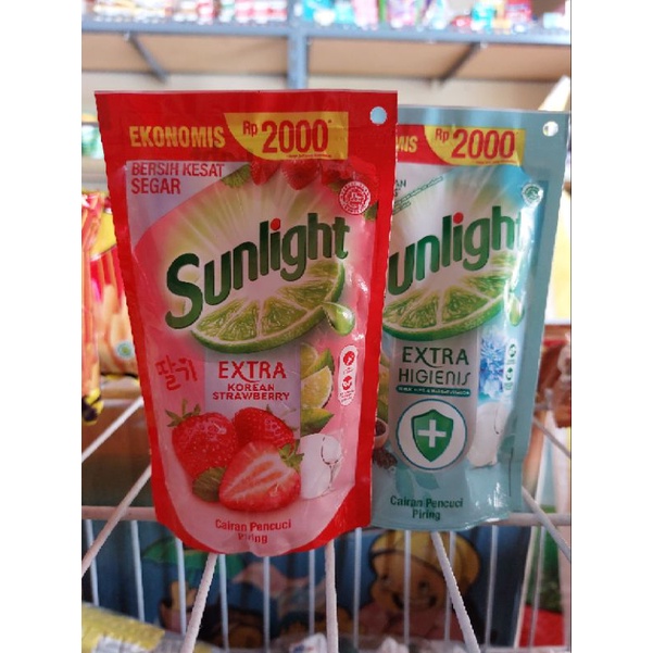 Jual BARU! SUNLIGHT EXTRA KOREAN STRAWBERRY 80ML DAN SUNLIGHT EXTRA ...