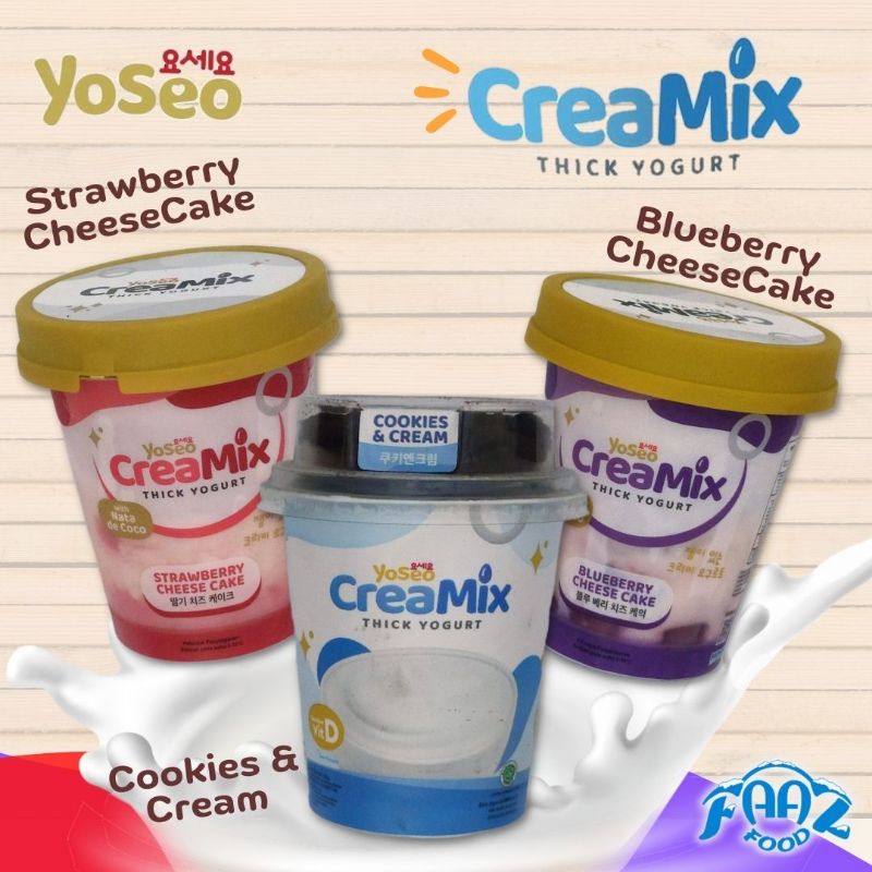 Jual Yoseo Yogurt Creamix (Yoghurt, Yoghourt, Yogurt Cup, Stirred ...
