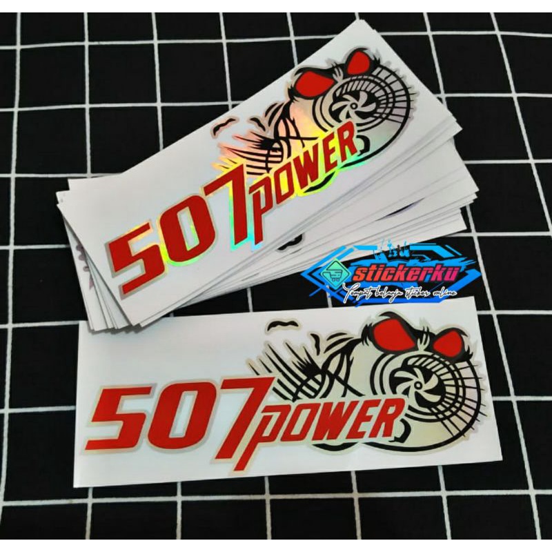 Jual STIKER CUTTING 507 POWER | Shopee Indonesia
