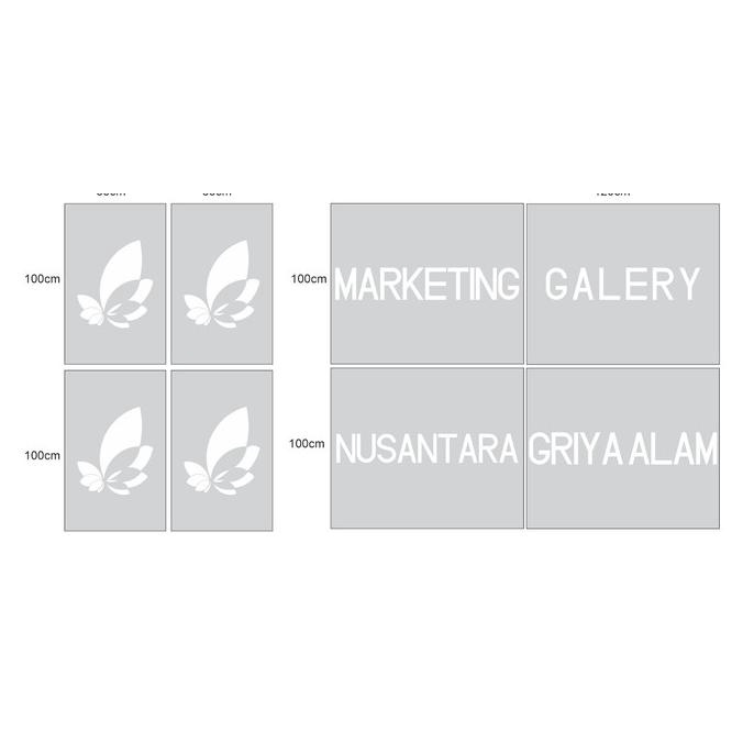 Jual CUTTING STICKER SANDBLAST CUSTOM LOGO MARKETING GALERY | Shopee ...
