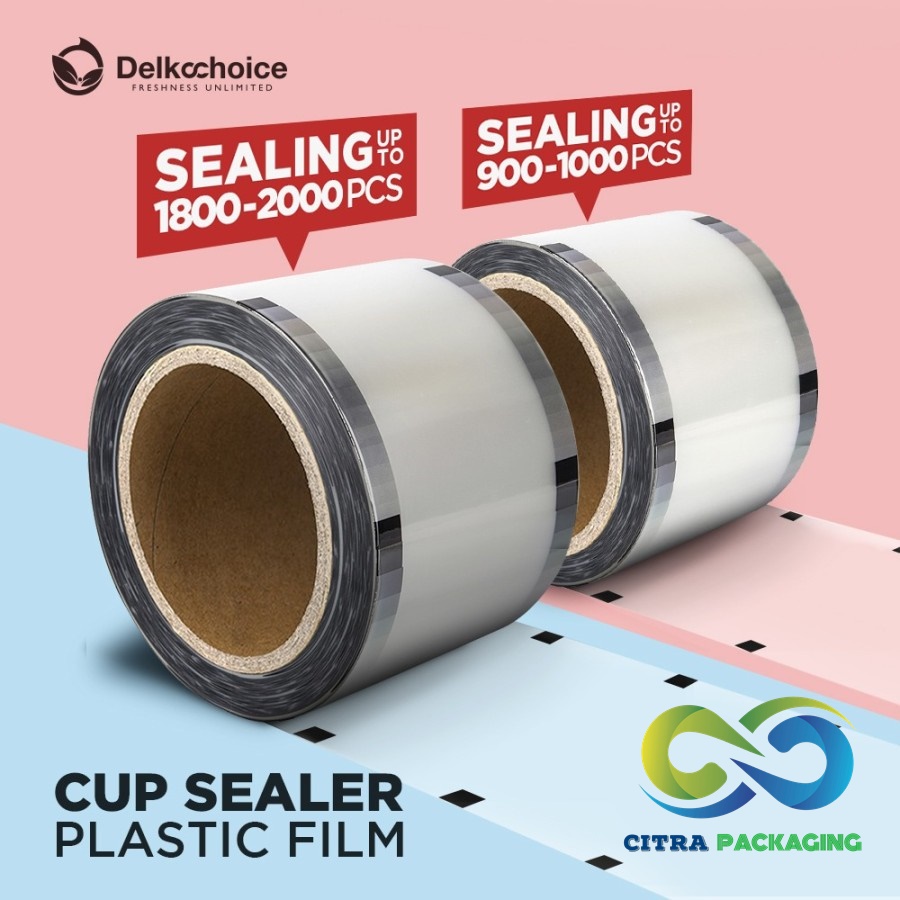 Jual PLASTIK ROLL LID CUP SEALER PRES MINUMAN SEMUA UKURAN GELAS TIPE ...