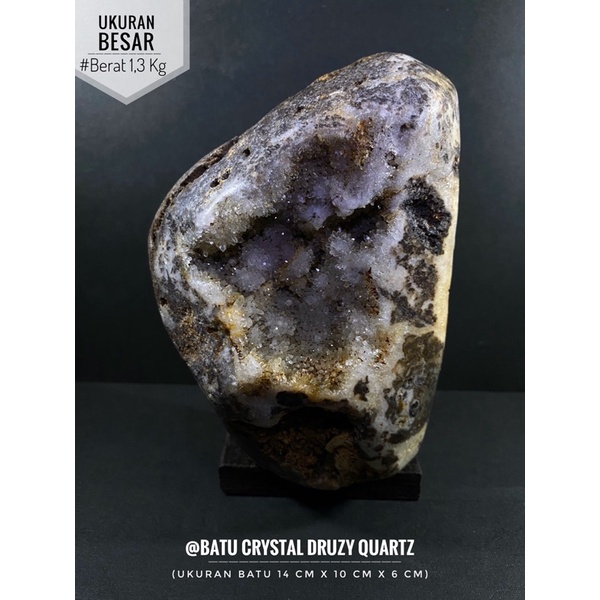 Jual Batu Crystal Druzy Quartz L10 atau Batu Kristal Kuarsa atau ...