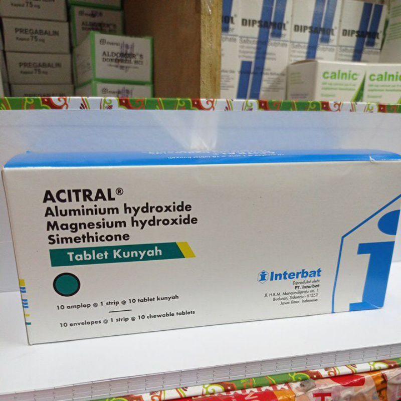 Jual acitral tablet box 100 tablet | Shopee Indonesia