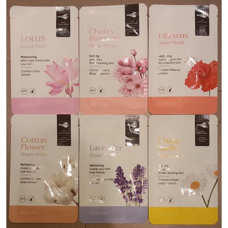 Jual Miniso Sheet Mask ( beli 1pcs dapat 3pcs,boleh mix varian tulis di ...