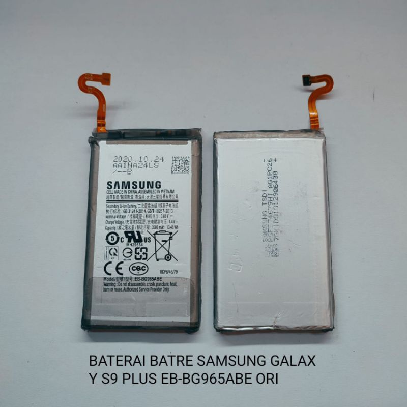 Jual BATU BATRE BATERAI SAMSUNG GALAXY S9+ S9PLUS ORIGINAL COPOTAN | Shopee Indonesia