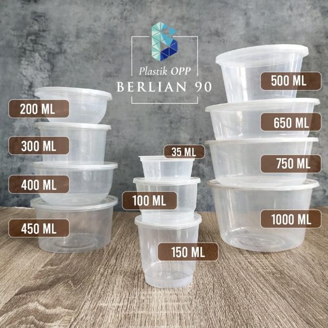 Jual Cup puding 150 ml tempat selai gelas es krim slime sambal merpati ...