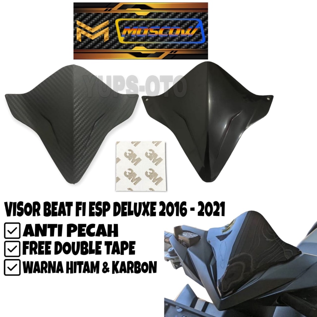 Jual VISOR BEAT FI 2016-2021 MOSCOW PRESISI DAN ANTI PECAH WINDSHIELD ...