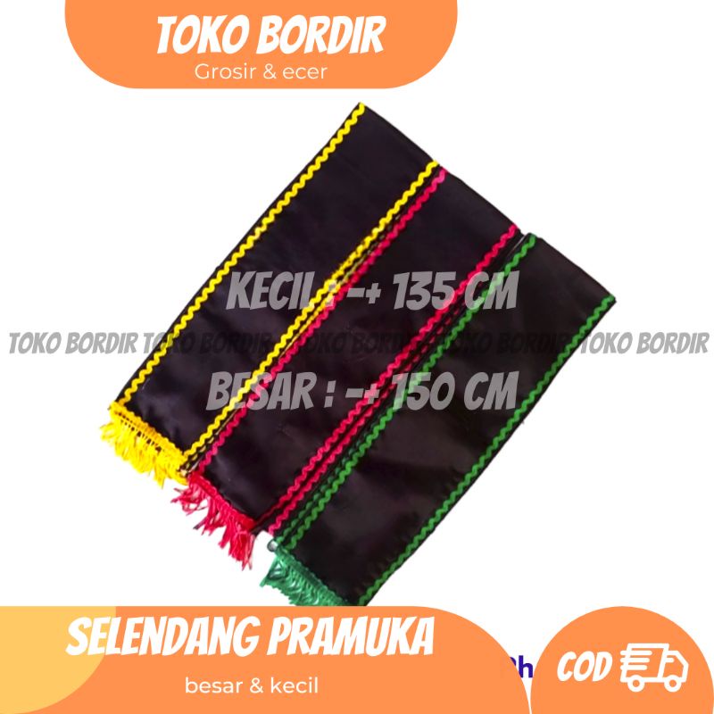 Jual selendang tkk Pramuka / selempang tetampan tkk pramuka ( lengkap ...