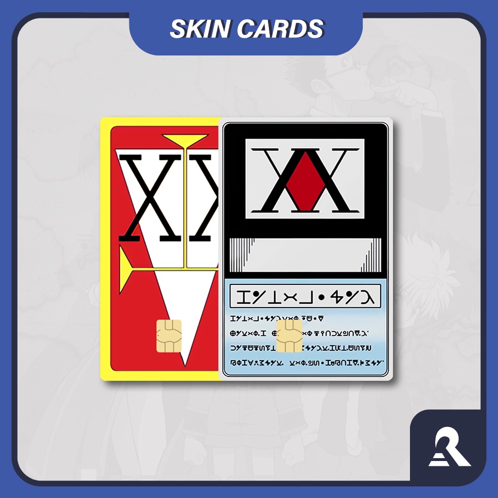 Jual Hunter X Hunter Card Version (Skin / Sticker Kartu ATM, Flazz ...