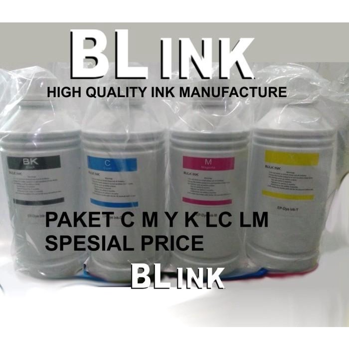 Jual tinta refill infus epson 1 liter dye literan BLink high quality ...