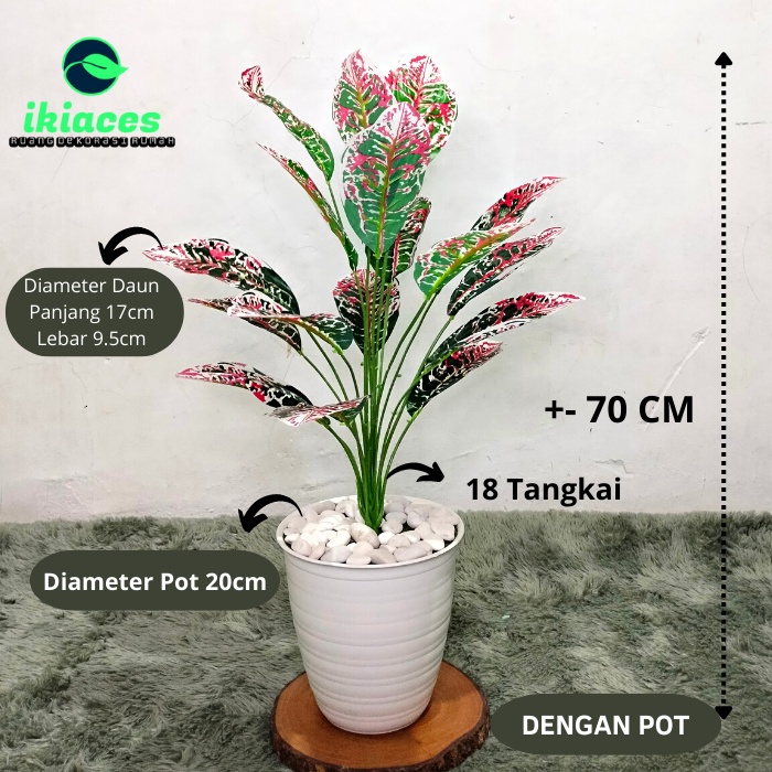 Jual DAUN KELADI ARTIFICIAL DAUN KELADI JUMBO DAUN ARTIFISIAL DEKORASI ...