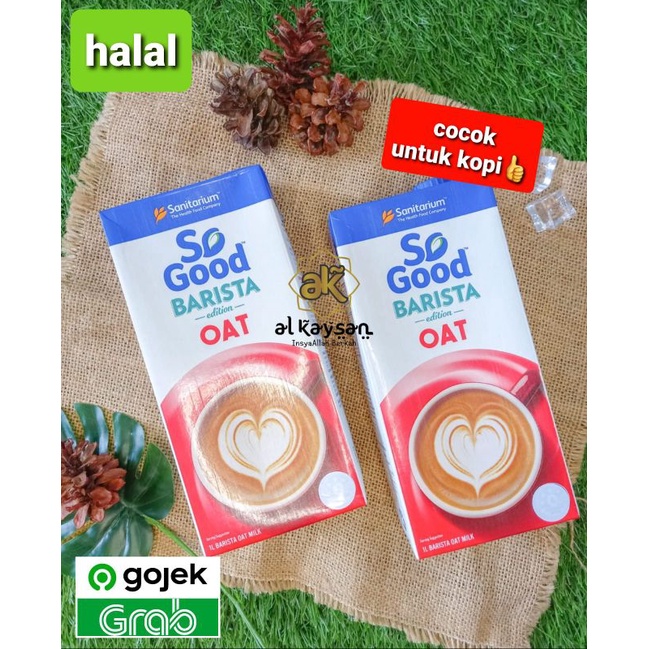 Jual SO GOOD OAT MILK UNSWEETENED BARISTA BLEND 1 LITER SANITARIUM SUSU ...