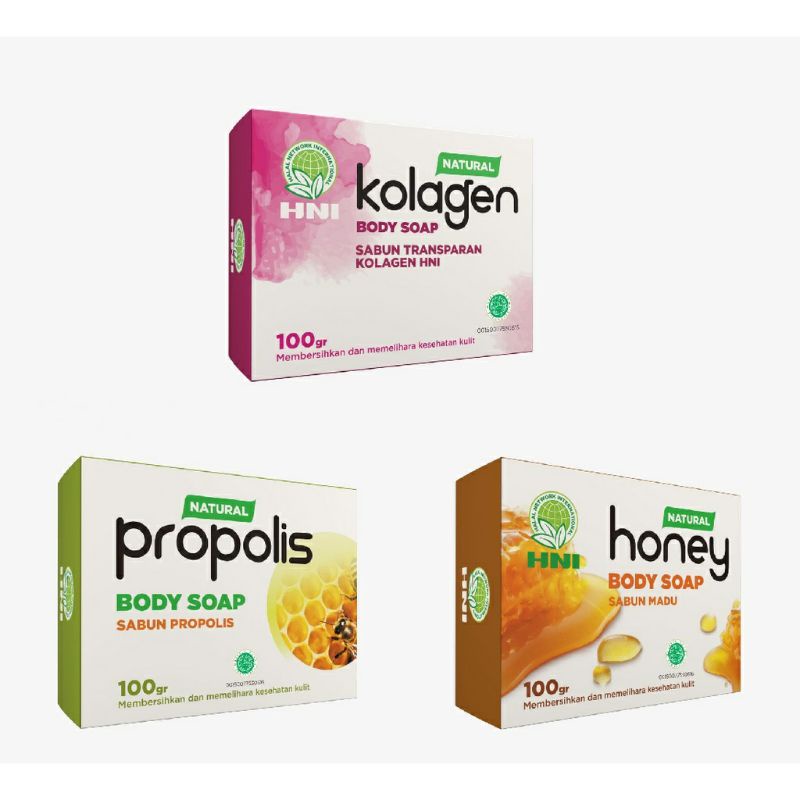 Jual Sabun Kolagen, honey, sabun propolis, sabun kecantikan keluarga by HPAI - HNI | Shopee ...