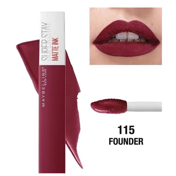 Jual Maybelline Superstay Matte Ink shade "FOUNDER" | Shopee Indonesia