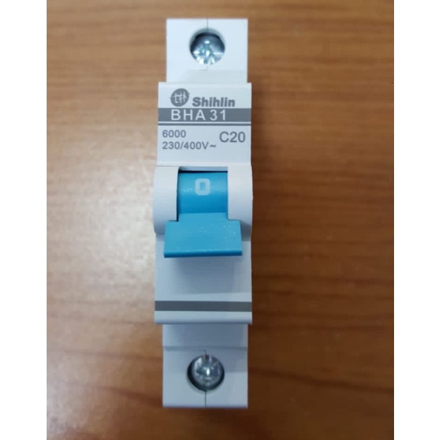 Jual mcb 1 phase shihlin 2A sampai 63A harga sama | Shopee Indonesia