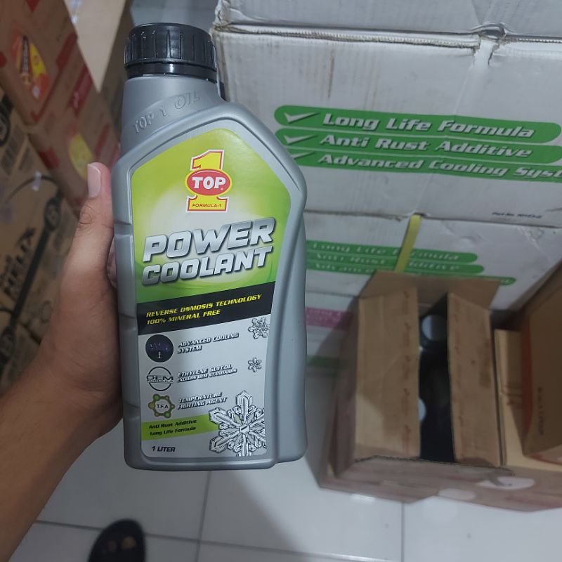 Jual Air Radiator Top 1. Air Coolant Top1. 1Liter. Hijau. | Shopee ...