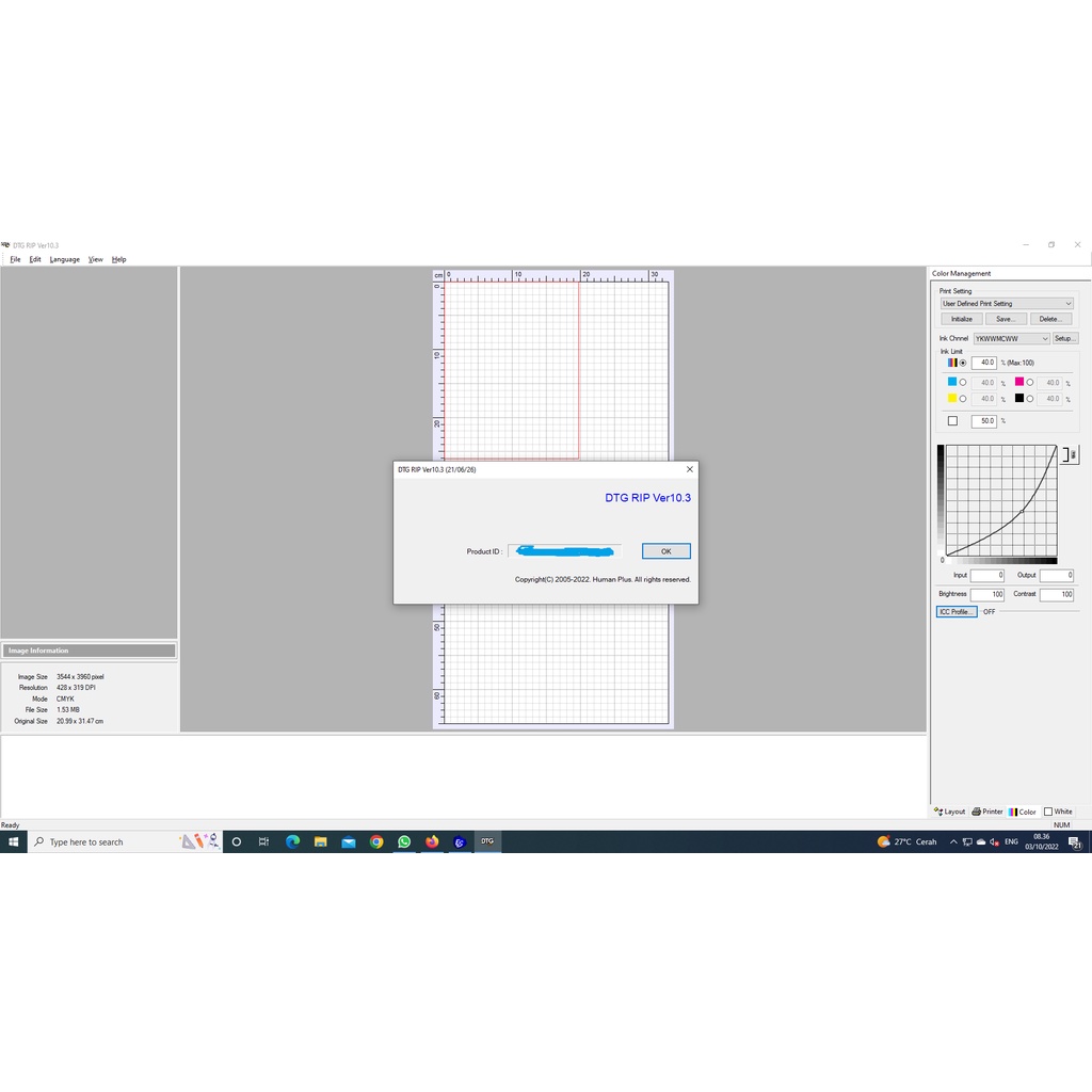 Jual Software Acrorip 10.3/DTGRIP 10.3 untuk DTF/DTG dan UV printer ...