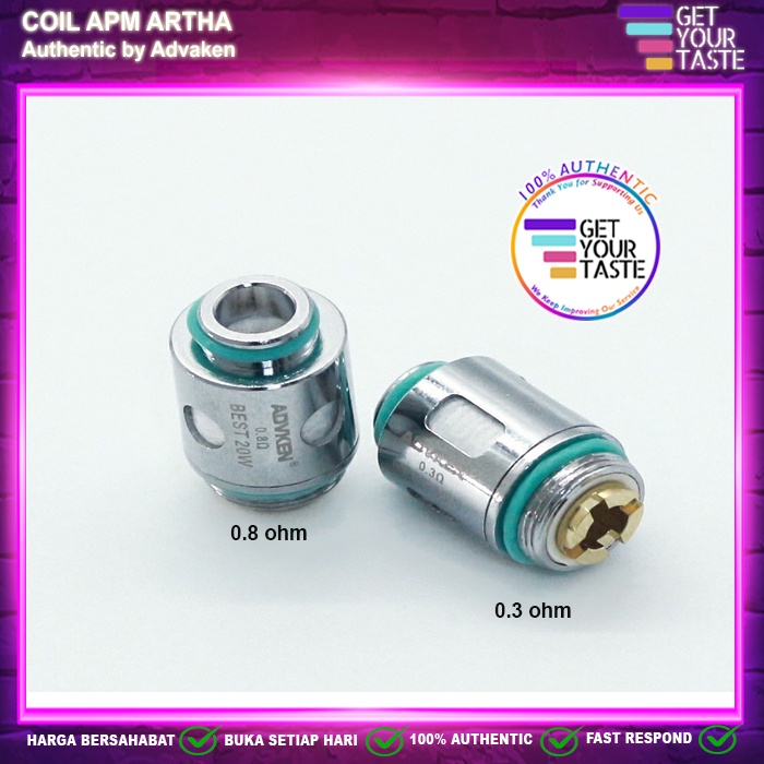 Jual Coil APM Artha Pod Mod Authentic | Shopee Indonesia