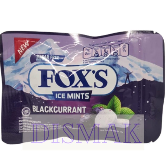 Jual Permen Foxs Ice Mints Blackcurrant | Shopee Indonesia