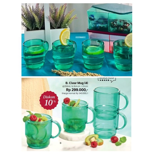 Jual cangkir hijau tupperware | Shopee Indonesia