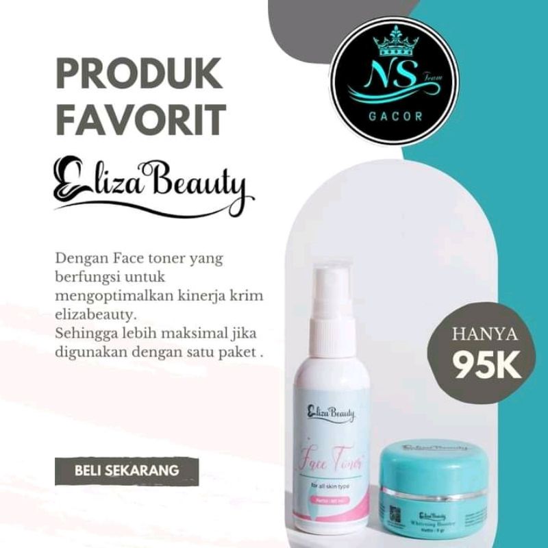 Jual PAKET ELIZA BEAUTY DAN FACE TONER TERBARU ORIGINAL MEMBER RESMI ...