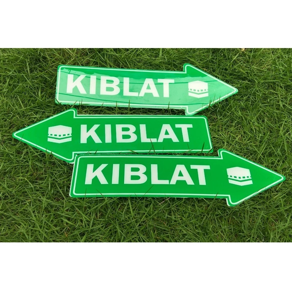 Jual Akrilik Stiker Arah Kiblat, Akrilik Sticker Petunjuk Arah Sholat ...