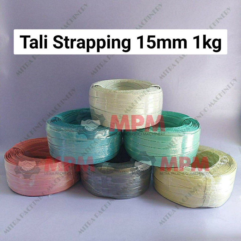 Jual Tali Strapping 15mm / Tali Strapping 15 mm 1kg Plastik Ikat Barang ...