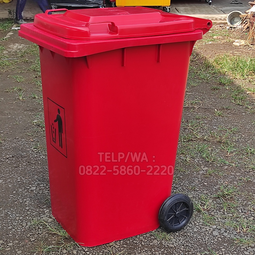 Jual Tempat sampah besar HDPE Kap 240L | Shopee Indonesia